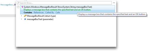 Interactive ToolTip using Visual Studio 2010 Productivity Power Tool